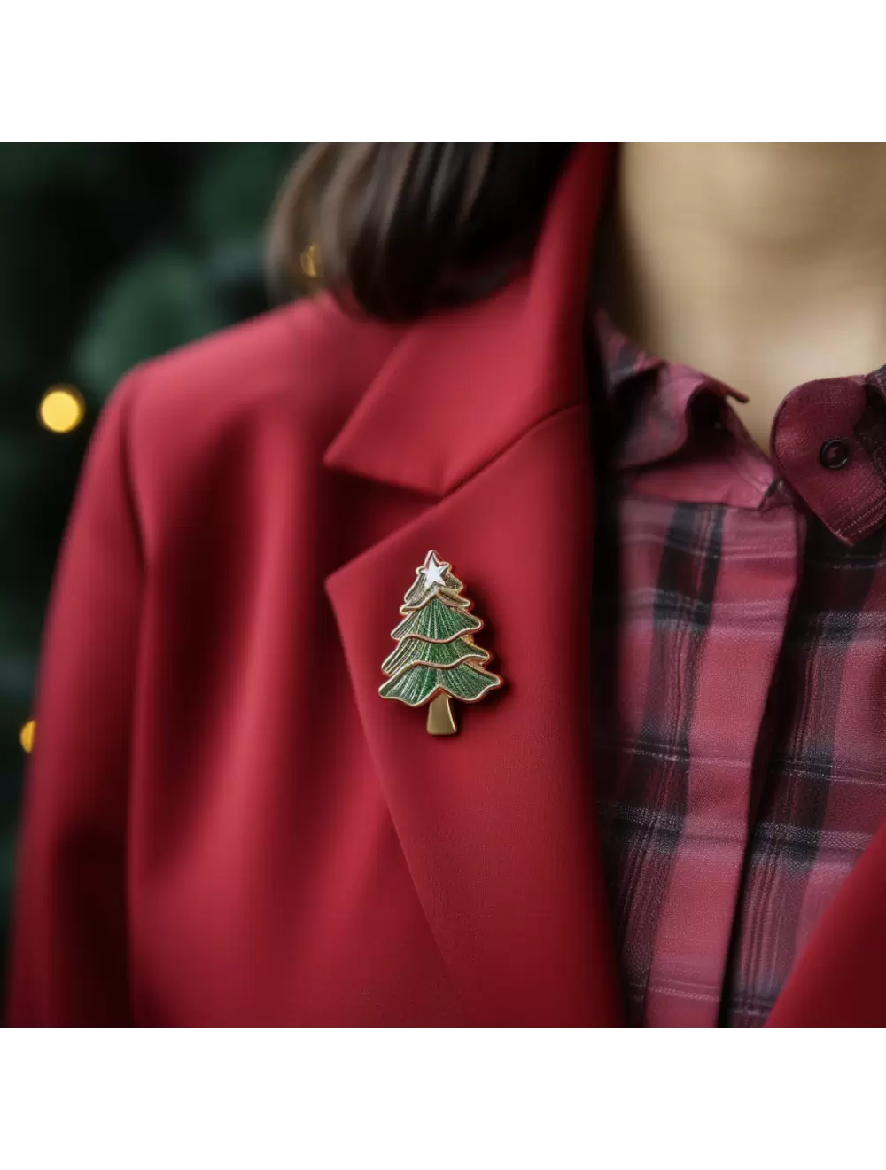 Christmas Enamel Pin Badges