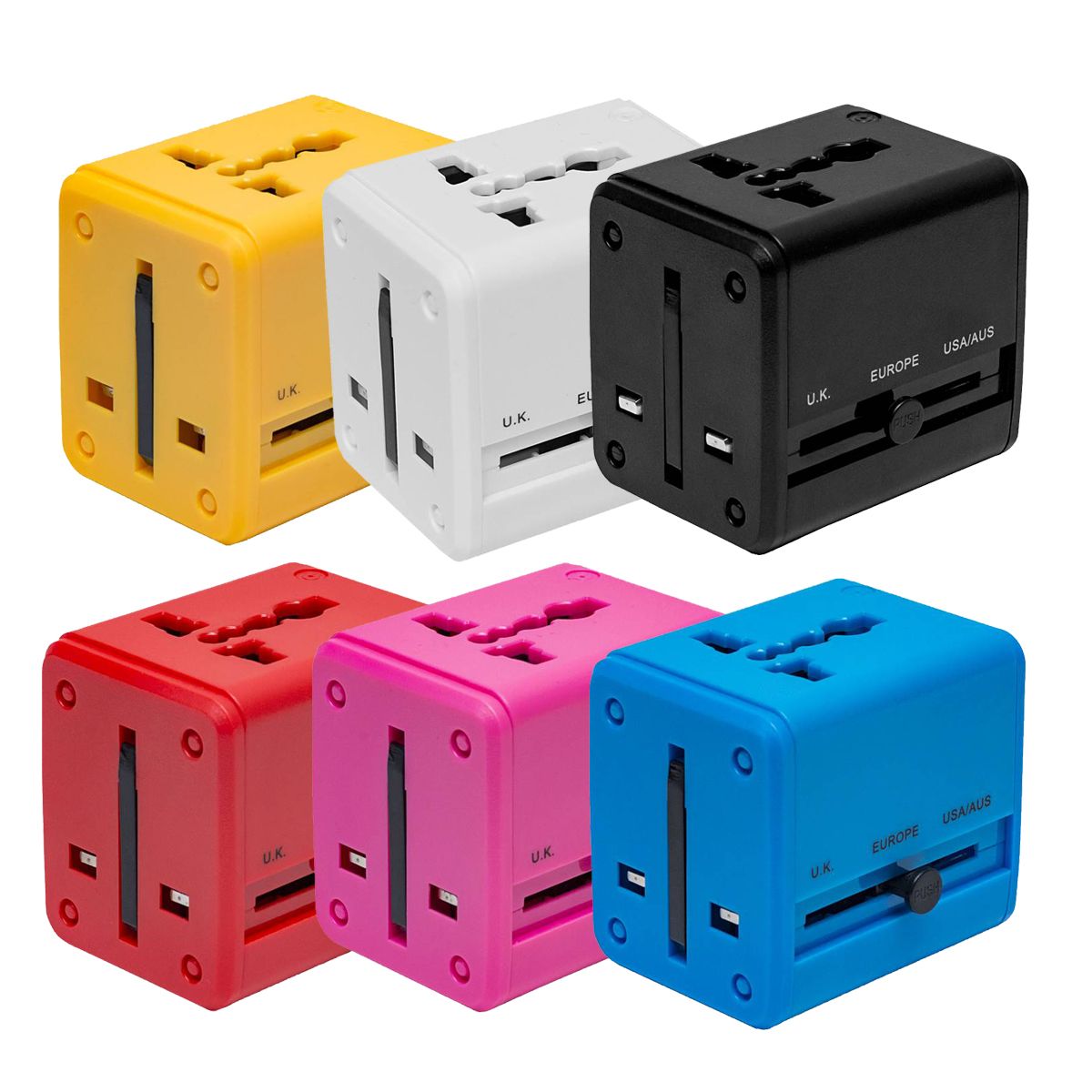 Buy Customised USB Multi Plug Adapter in Singapore